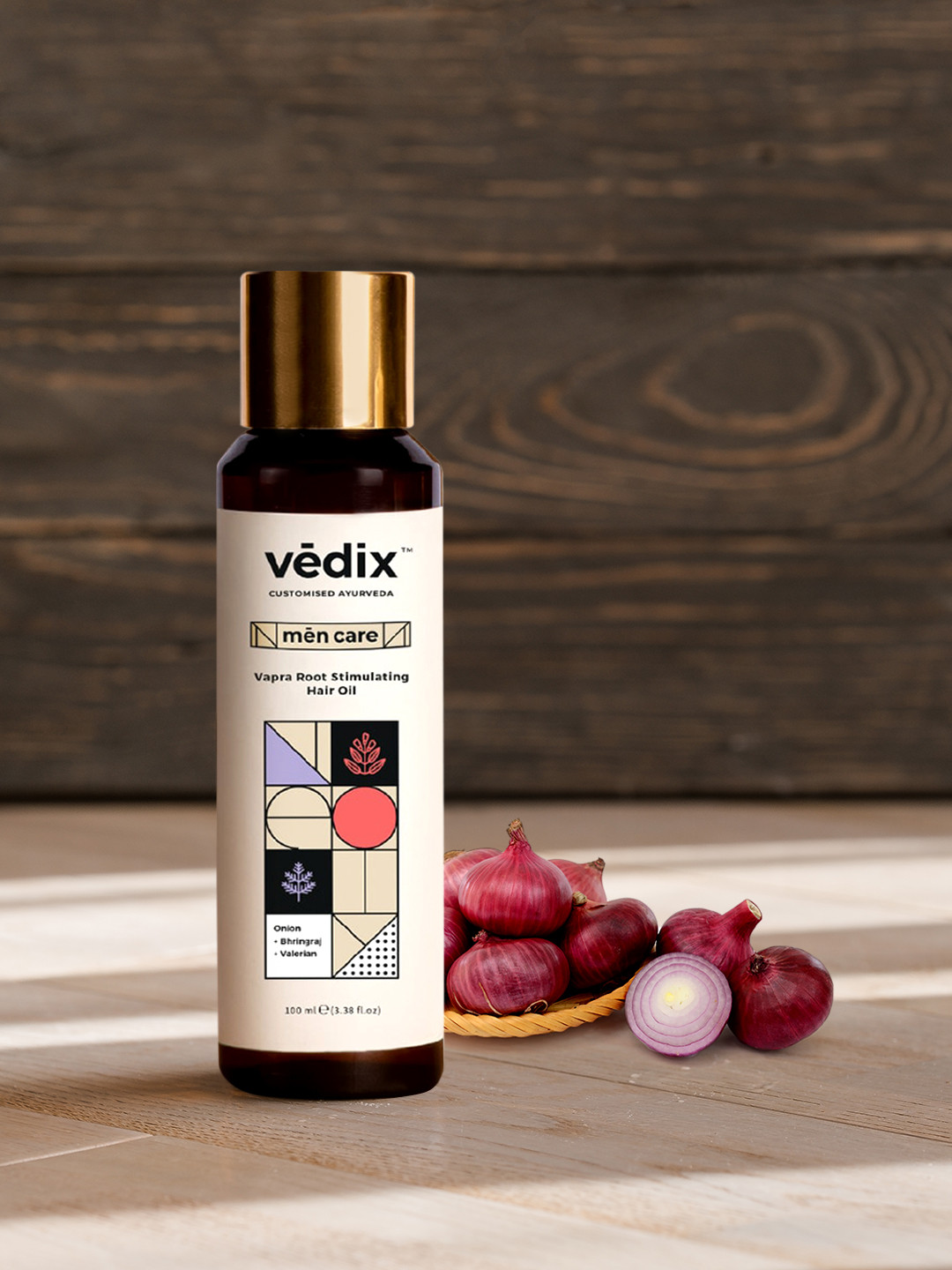 Buy VEDIX Men Customized Ayurvedic Onion Vapra Root Stimulating Hair ...