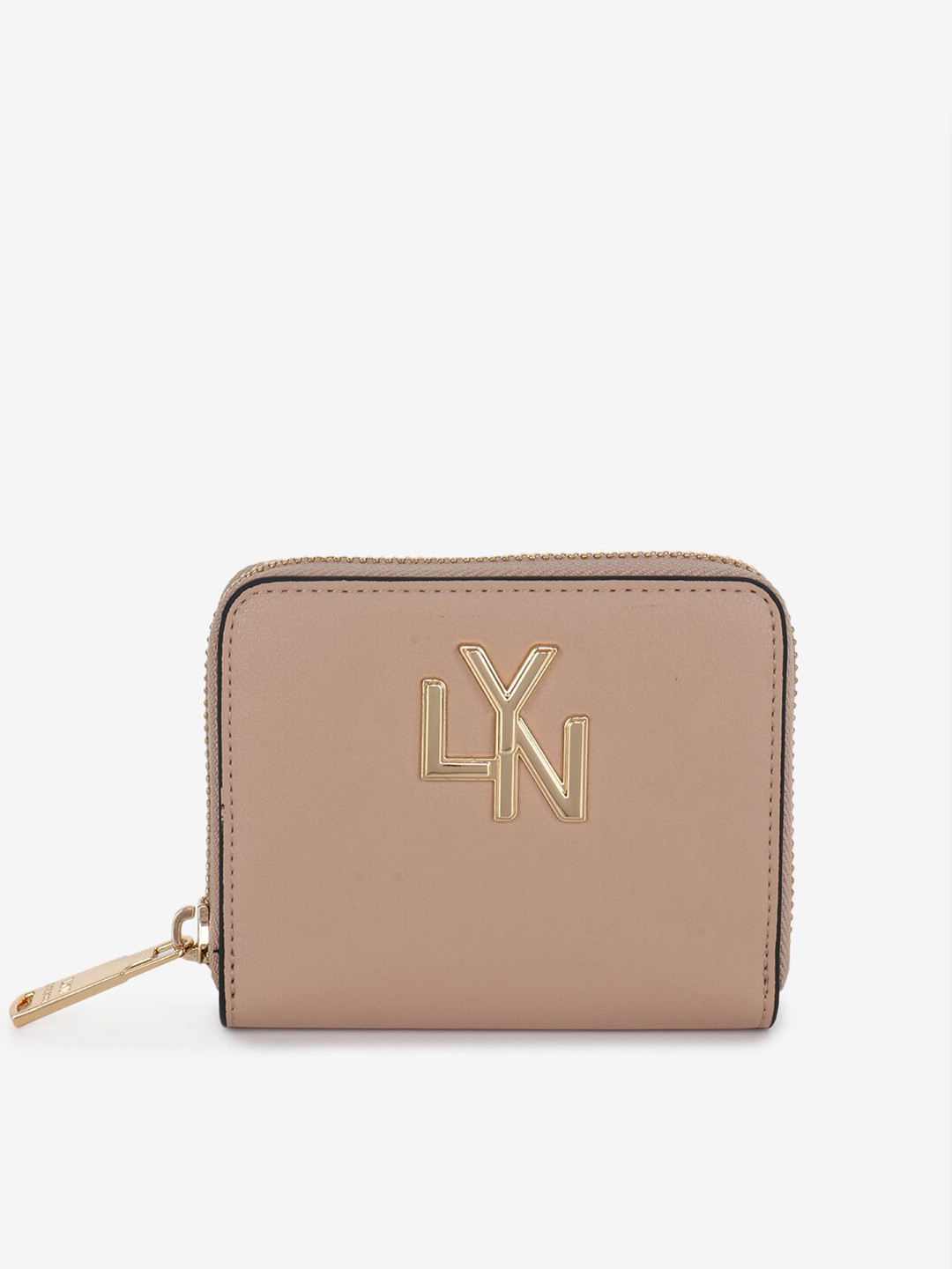 Buy LYN Women Beige Zip Around Wallet - Wallets for Women 15354358 | Myntra