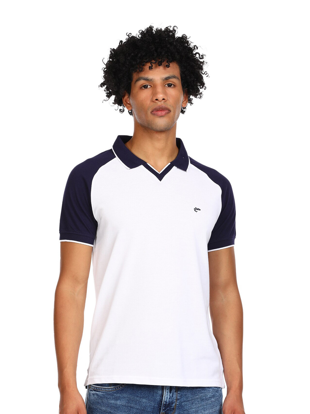 Buy Ruggers Men White Polo Collar T Shirt - Tshirts for Men 15358482 ...