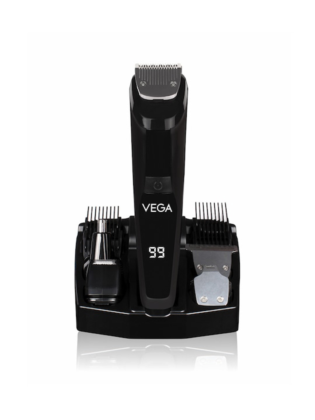 Buy VEGA Men 9 In 1 Multi Grooming Set With Beard Hair Trimmer Body ...