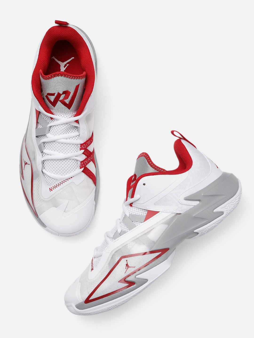 Buy Nike Men White Jordan One Take 3 Basketball Shoes - Sports Shoes ...
