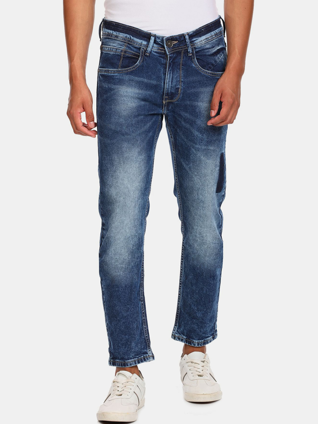 Buy Colt Men Blue Heavy Fade Jeans - Jeans for Men 15397728 | Myntra
