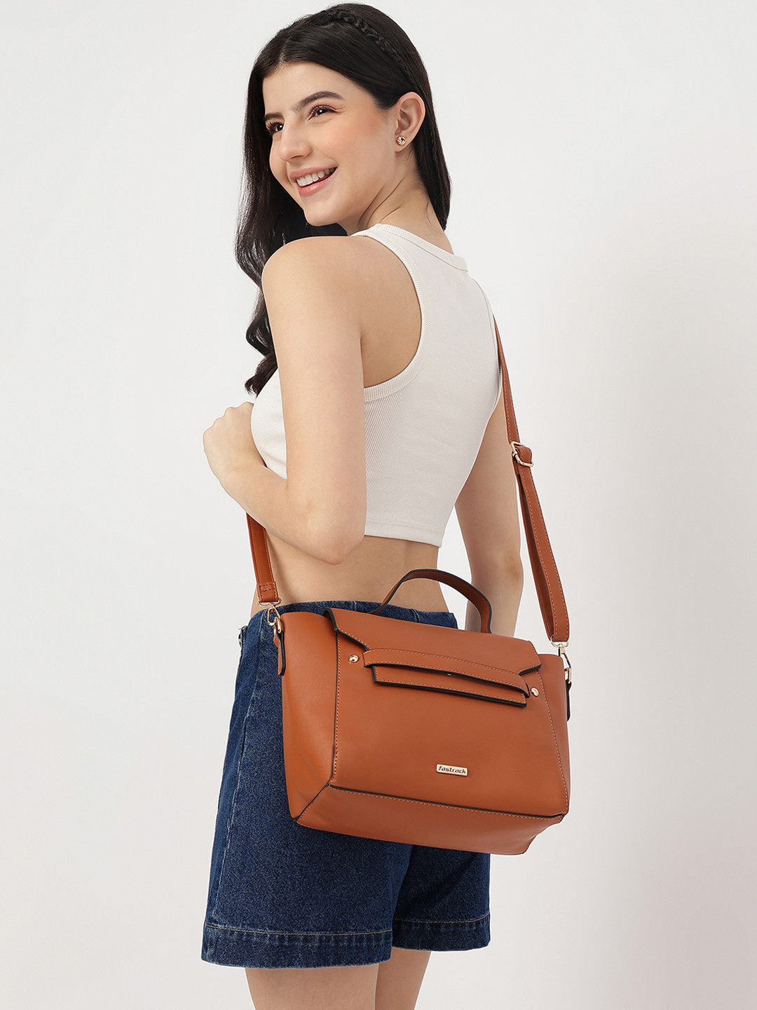 Buy Fastrack Structured Sling Bag - Handbags for Women 15398064 | Myntra