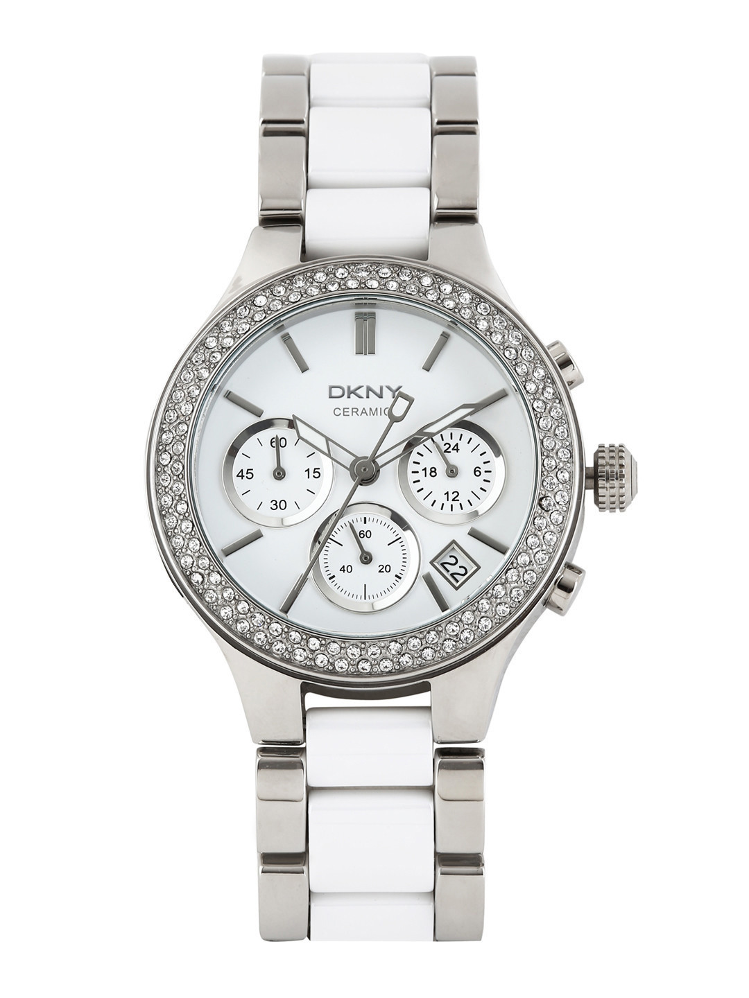 Buy DKNY Women White Chronograph Watch NY8181 - Watches for Women ...