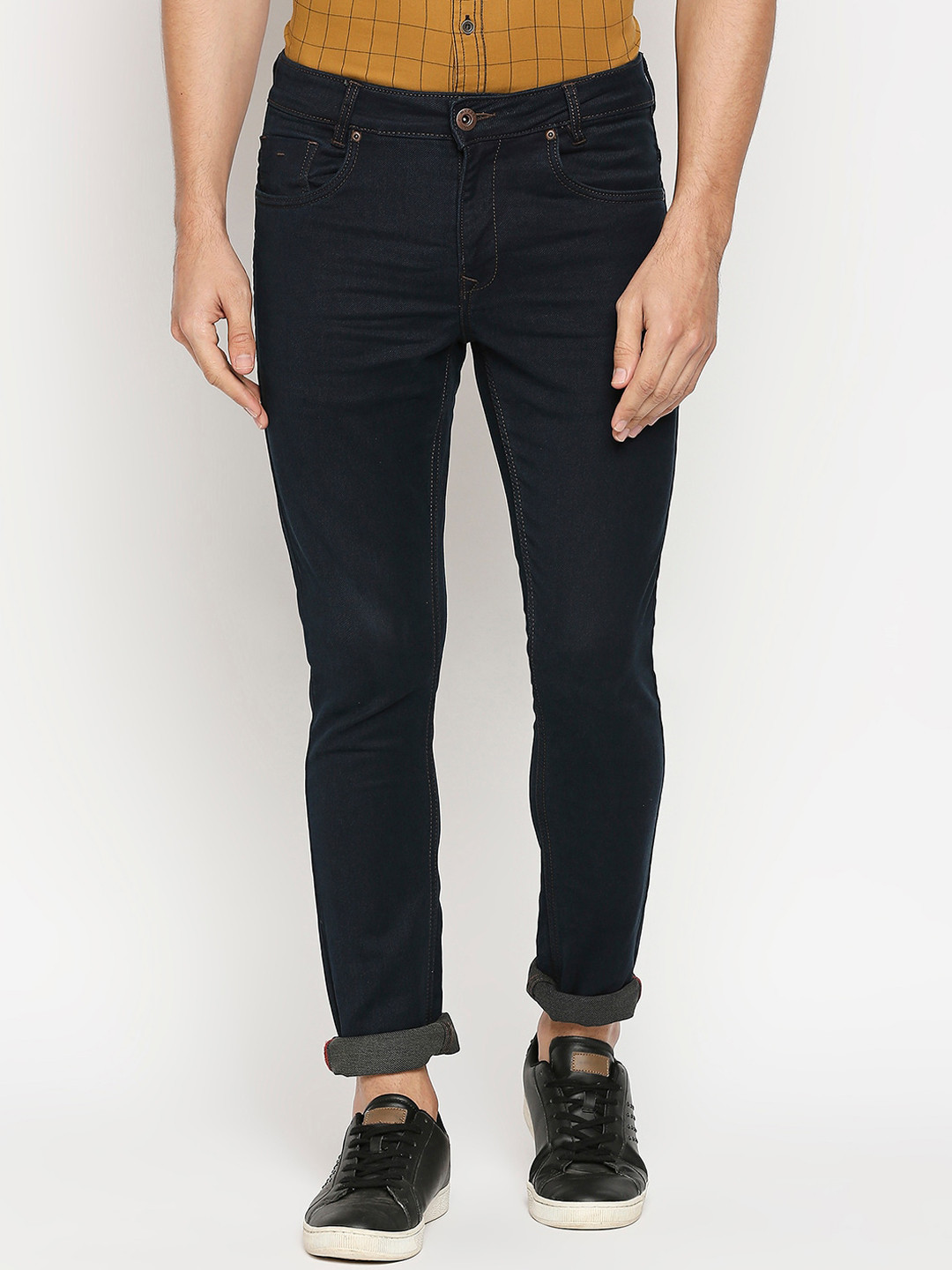 Buy Mufti Men Blue Skinny Fit Jeans - Jeans for Men 15429794 | Myntra