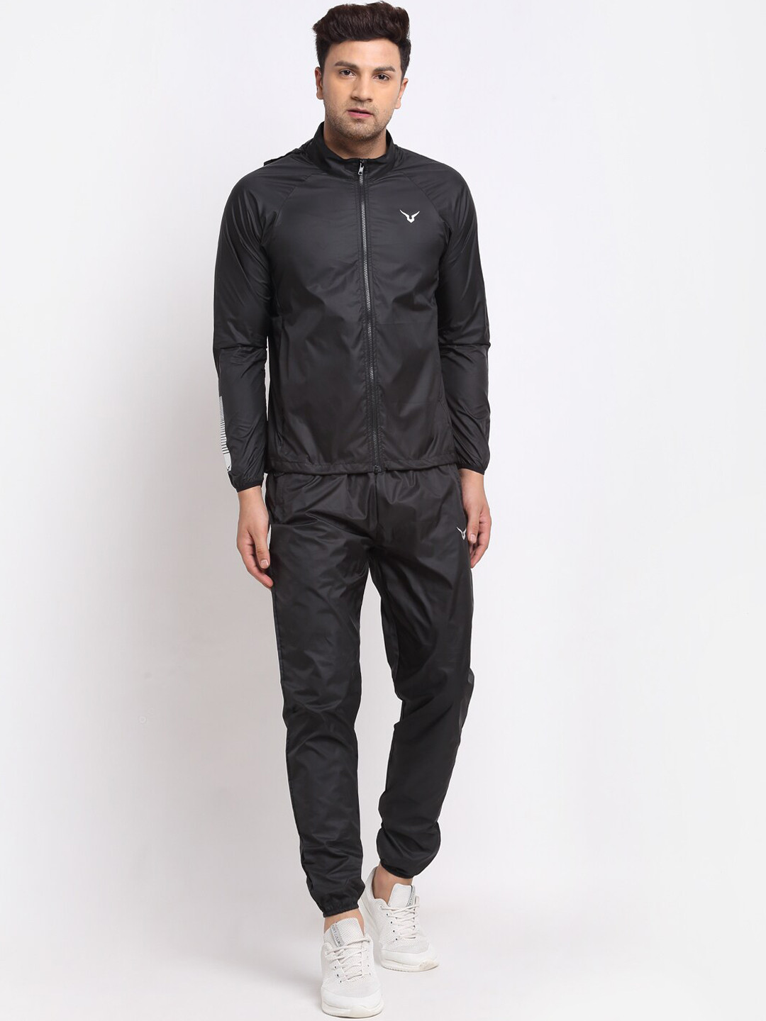 Buy Invincible Men Black Solid Tracksuit - Tracksuits for Men 15461254 ...