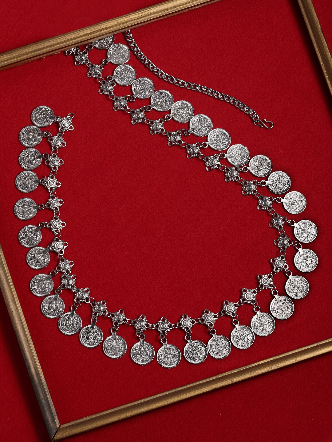Buy PANASH Oxidised Silver Plated Handcrafted Kamarbandh - Saree ... Buy PANASH Oxidised Silver Plated Handcrafted Kamarbandh - Saree ...