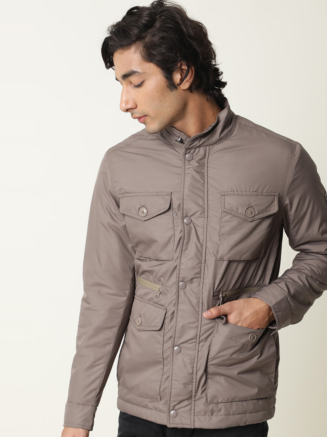 Buy RARE RABBIT Men Beige Tailored Jacket - Jackets for Men 15495752 ...