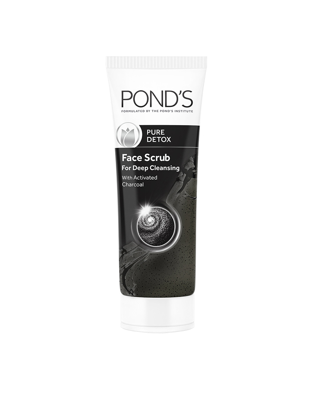 Buy Ponds Pure Detox Face Gel Scrub With Activated Charcoal, 100 G ...