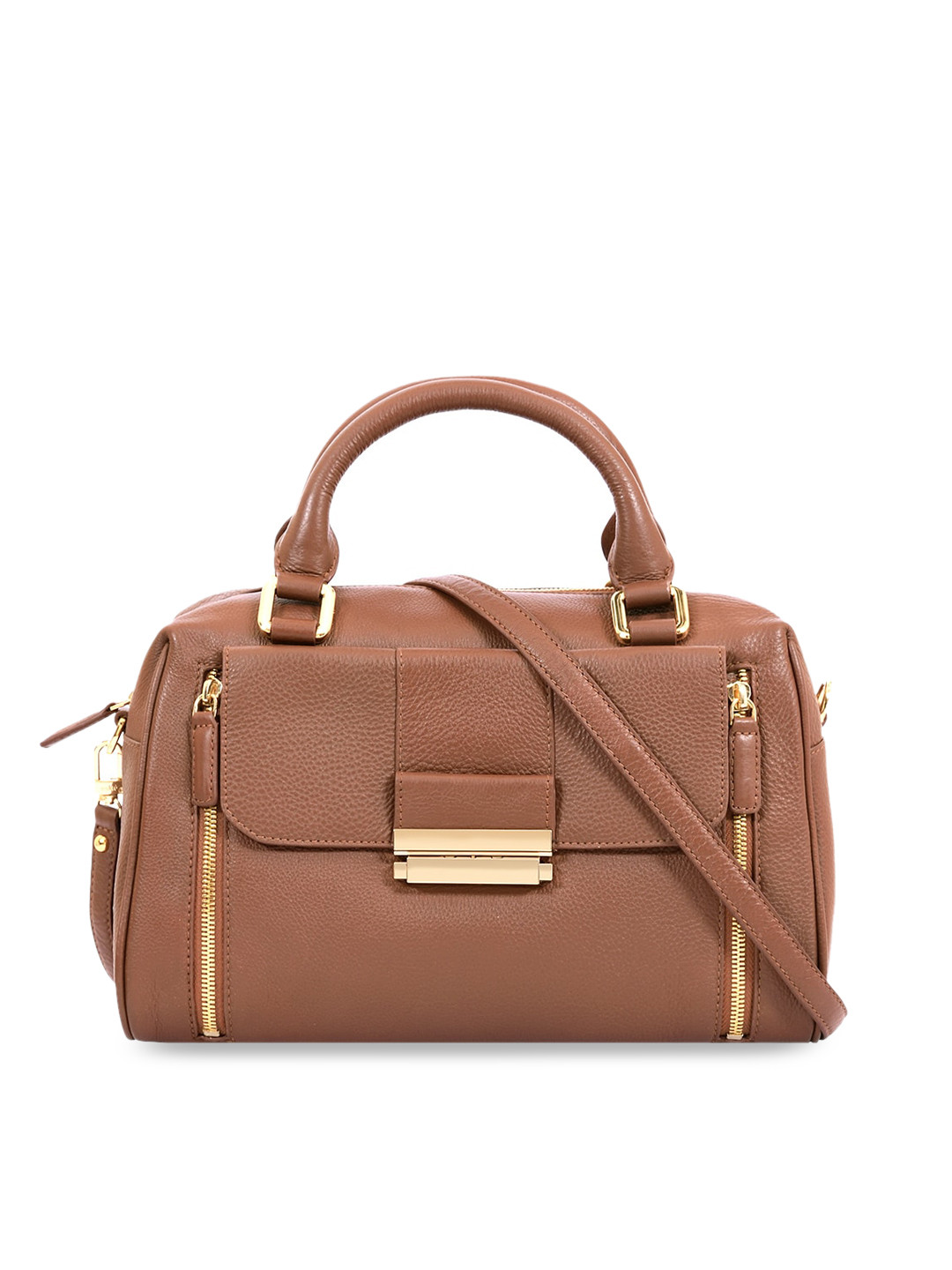 Buy Eske Brown Leather Structured Satchel - Handbags for Women 15511600 ...
