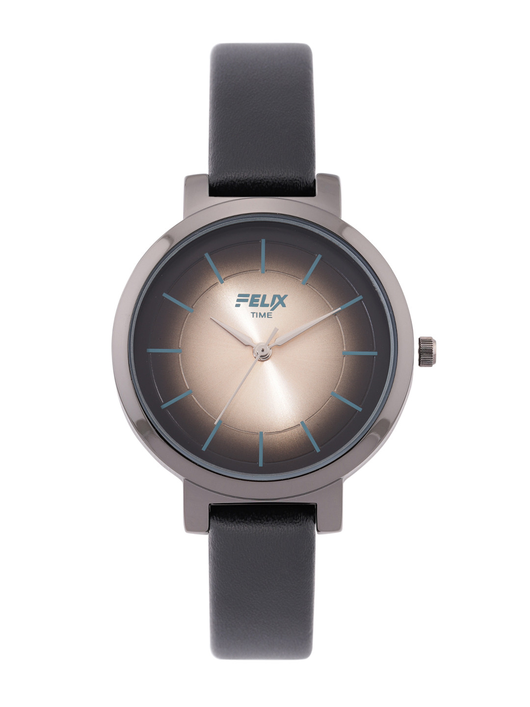 Buy FELIX Women Black Leather Straps Analogue Watch F90130LBK - Watches ...