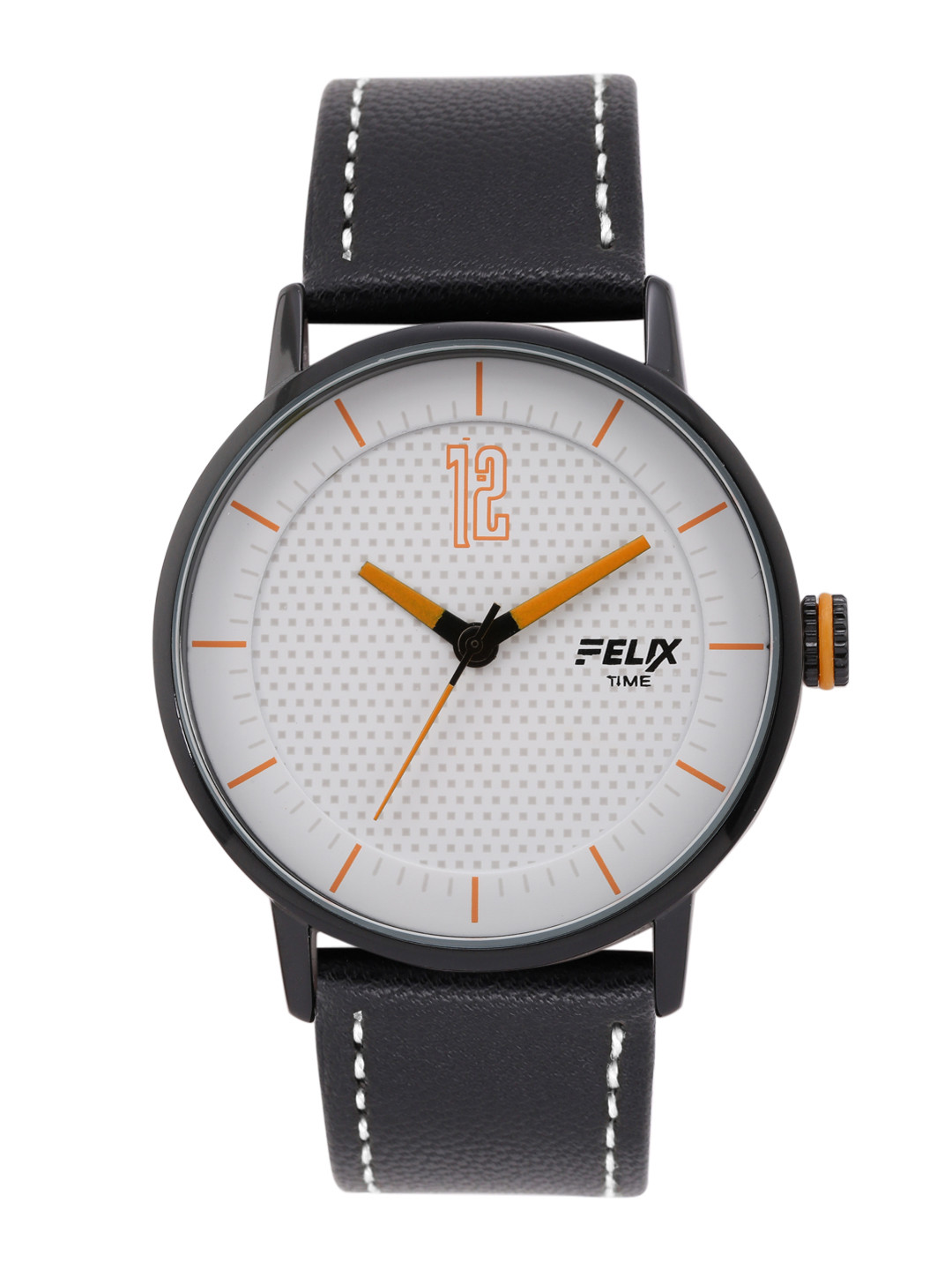 Buy FELIX Men White Patterned Analogue Watch F3224GORW - Watches for ...