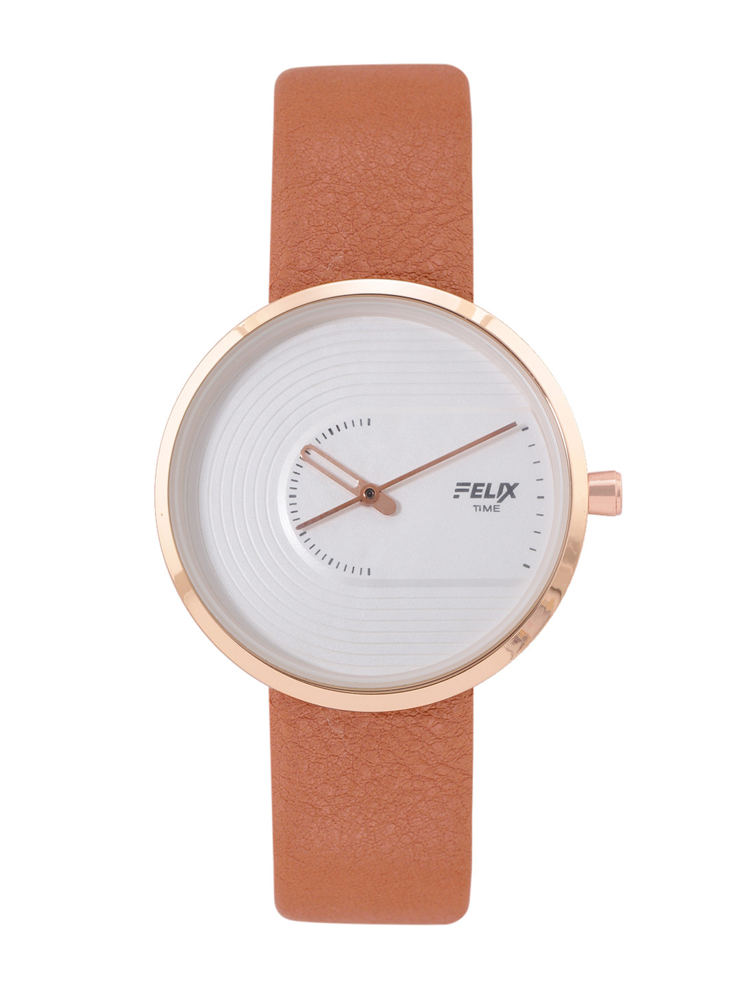 Buy FELIX Men White Leather Analogue Watch F90348GCO - Watches for Men ...