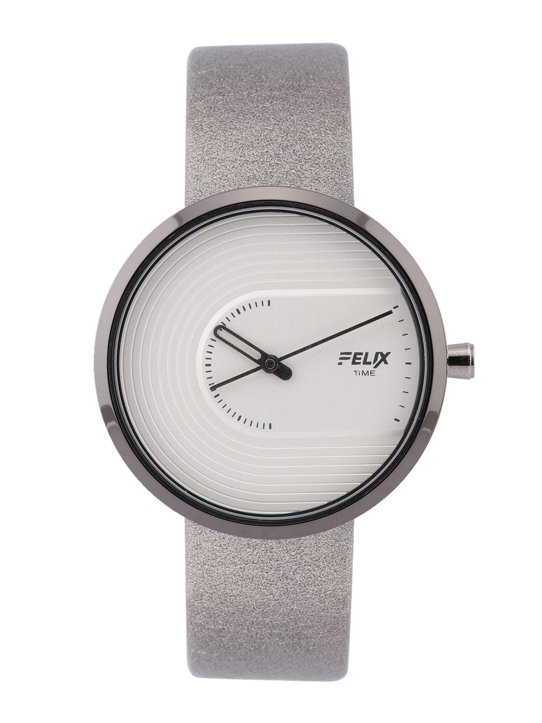 Buy FELIX Men White Leather Analogue Watch F90348GGY - Watches for Men ...