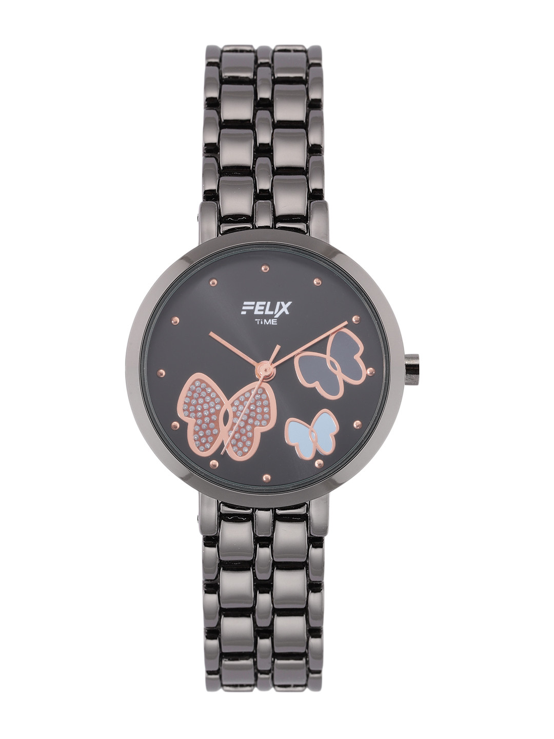 Buy FELIX Women Multicoloured Printed Stainless Steel Bracelet Style ...