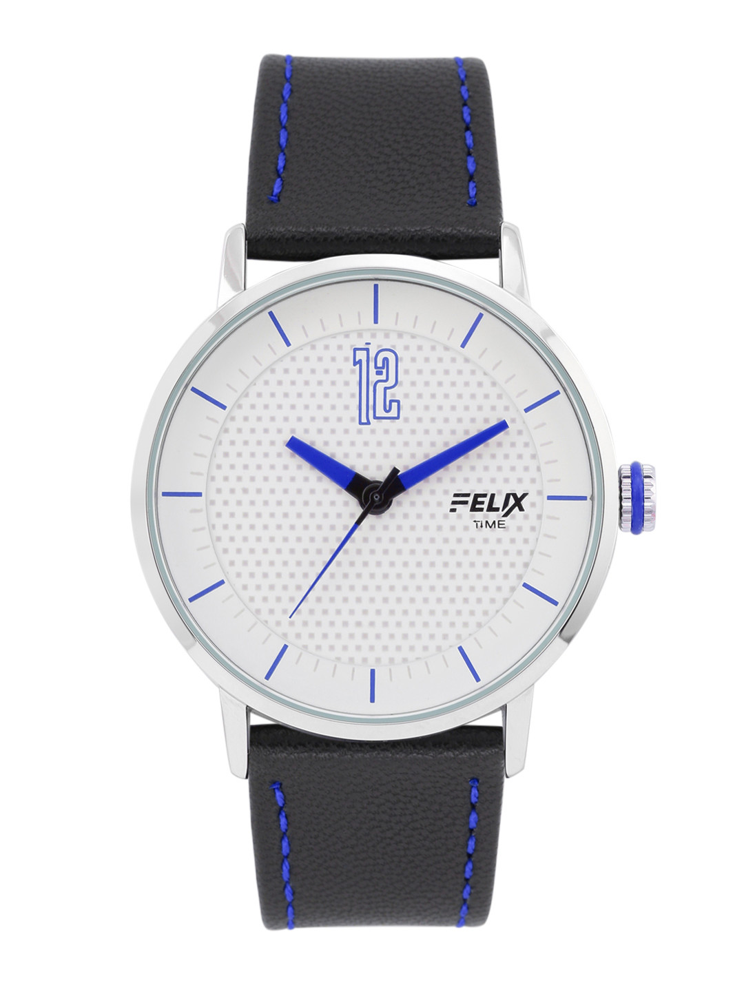 Buy FELIX Men White Leather Analogue Watch F3224GBLW - Watches for Men ...