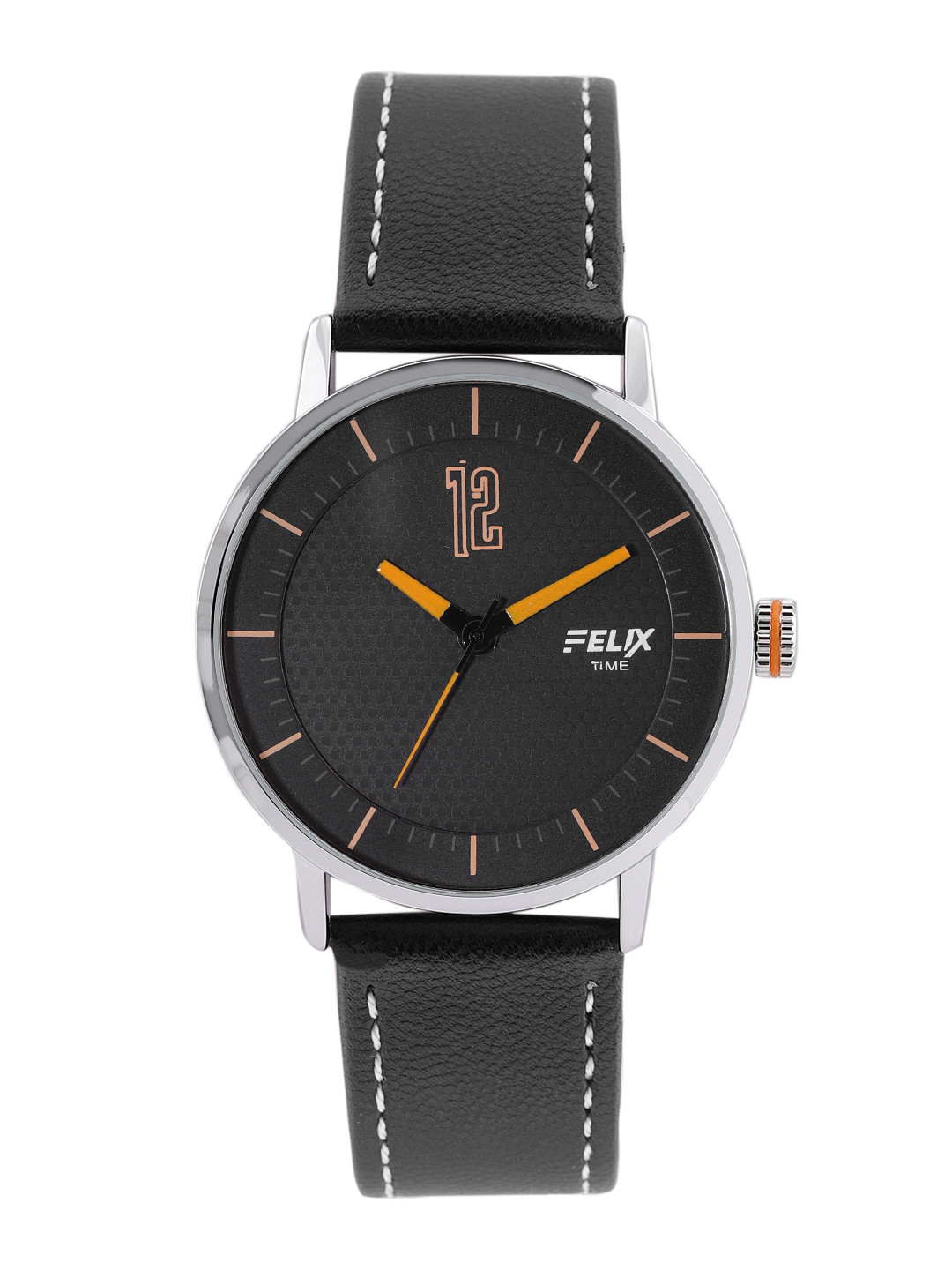 Buy FELIX Men White Printed Analogue Watch F3224GOR - Watches for Men ...