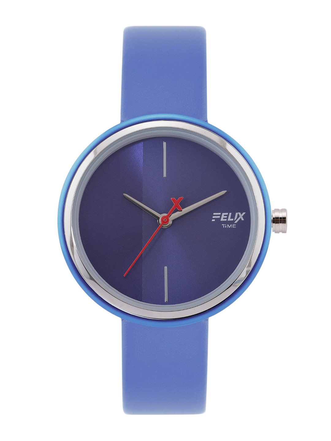 Buy FELIX Women Blue Leather Analogue Watch F9076LBL - Watches for ...