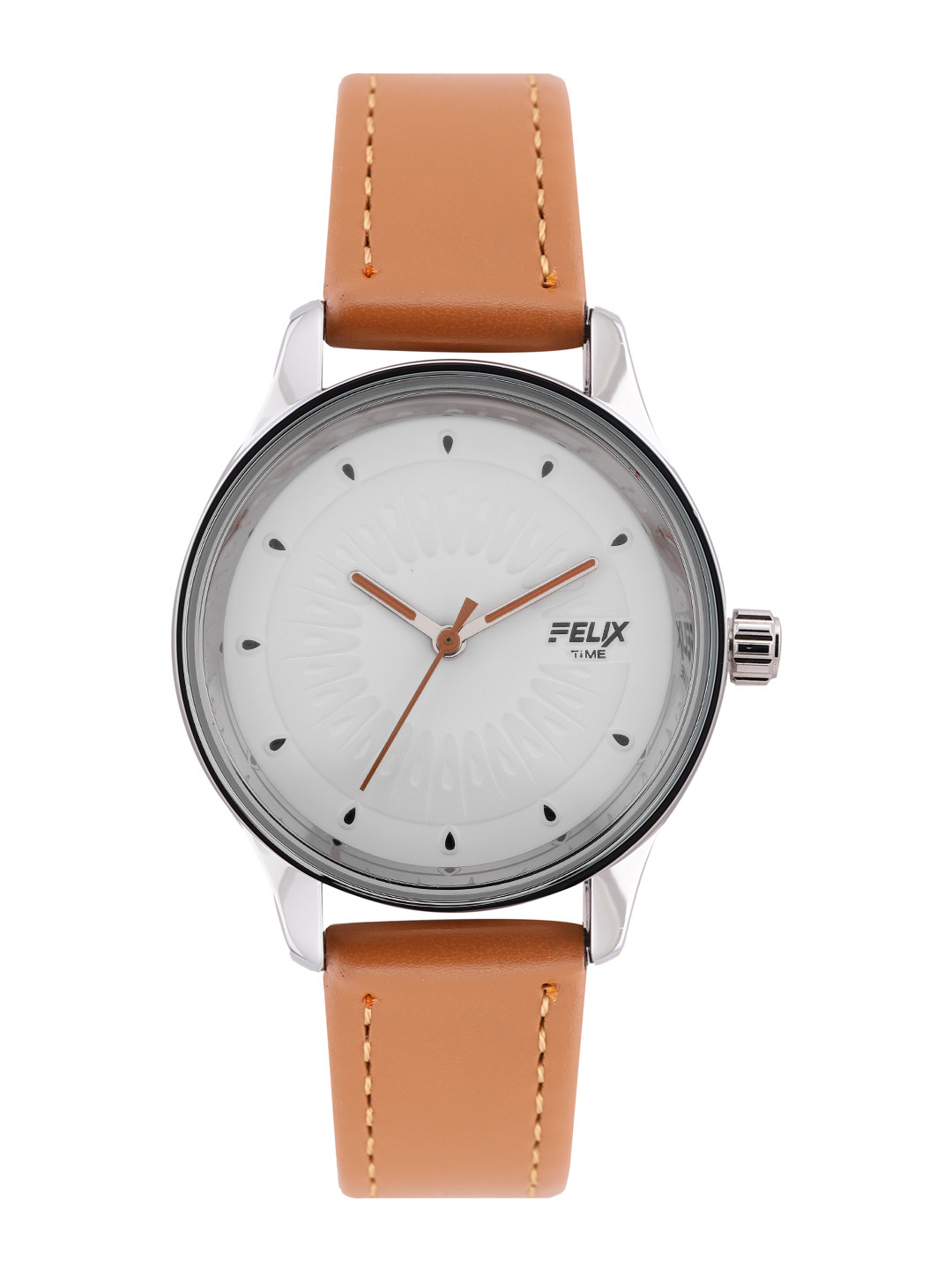Buy FELIX Women White Leather Analogue Watch F90521BLBRW - Watches for ...