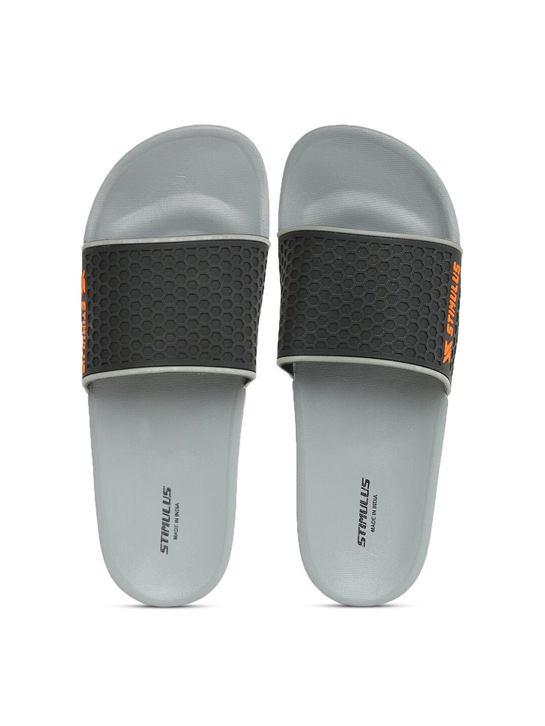 Buy Paragon Men Grey Sliders - Flip Flops for Men 15532364 | Myntra
