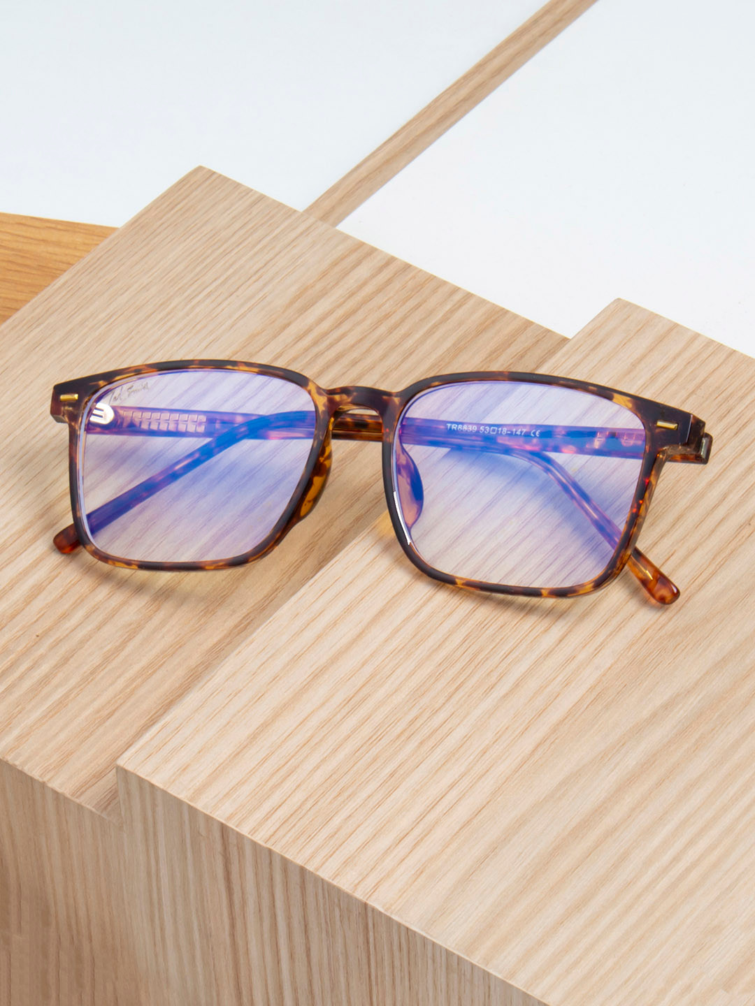 Buy Ted Smith Unisex Brown Full Rim Wayfarer Frames TSI8839_DEMI ...