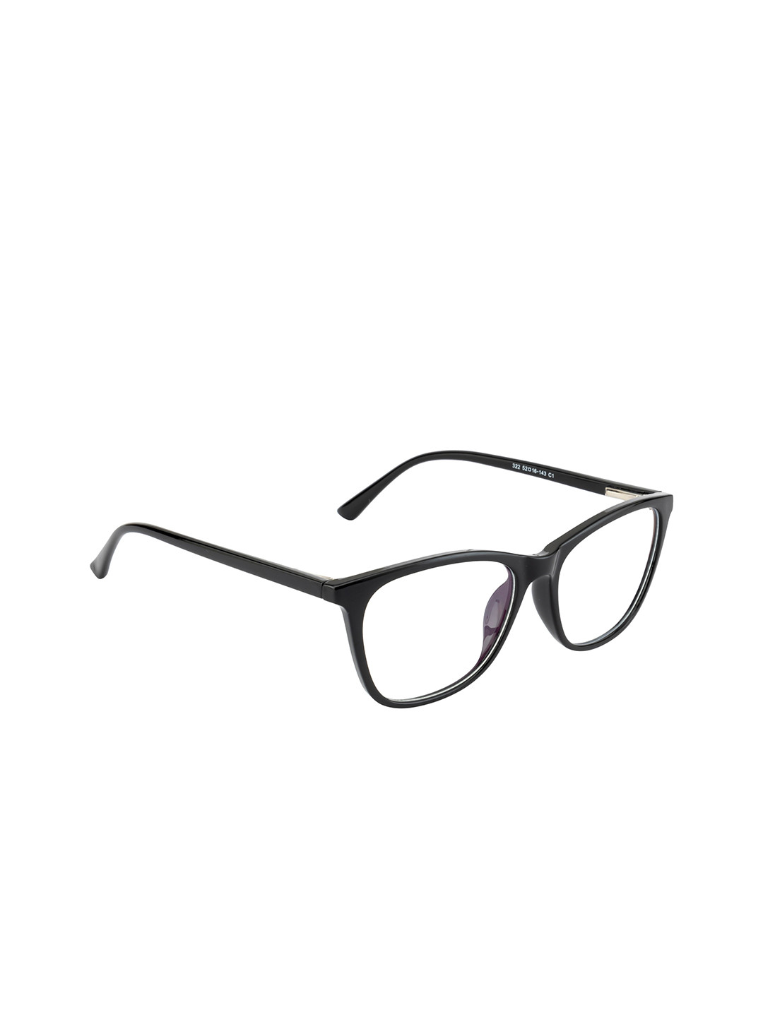 Buy Ted Smith Women Black Full Rim Square Frames TSI322_C1 - Frames for ...