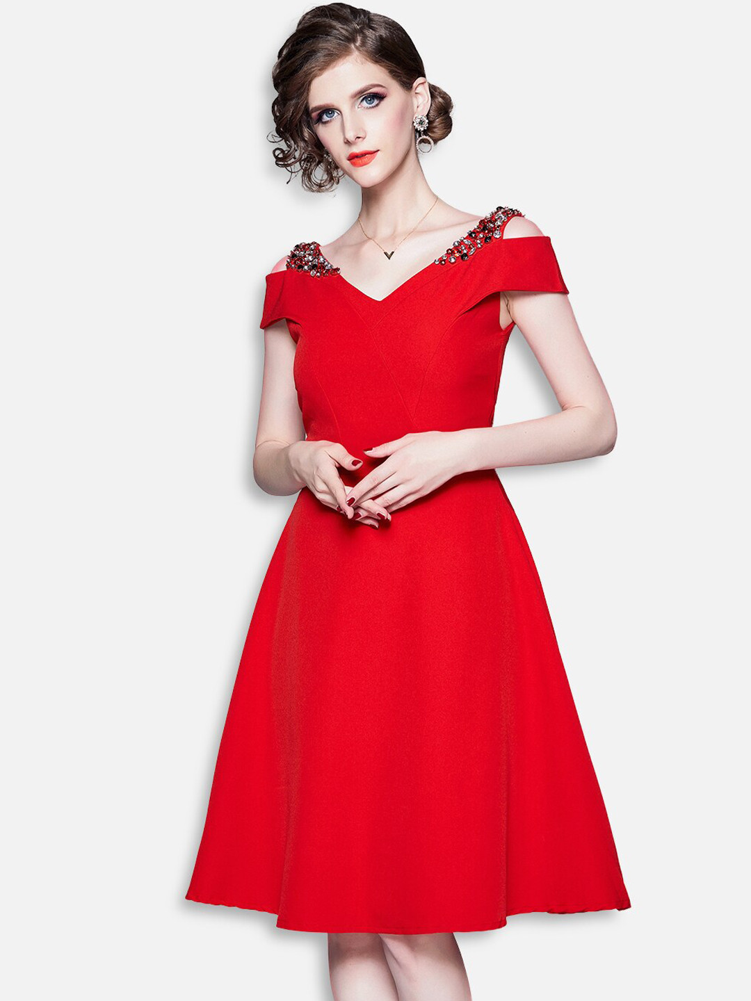 Buy JC Collection Red Dress - Dresses for Women 15540254 | Myntra