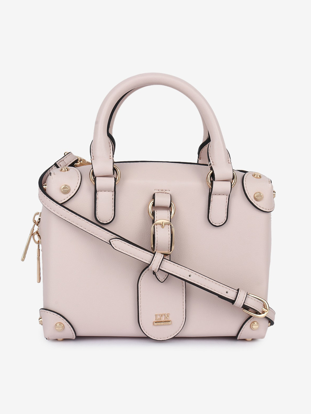 Buy LYN Pink PU Swagger Handheld Bag - Handbags for Women 15541402 | Myntra