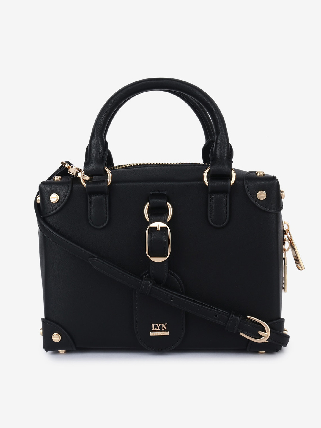 Buy LYN Women Black Solid Handbags - Handbags for Women 15541430 | Myntra