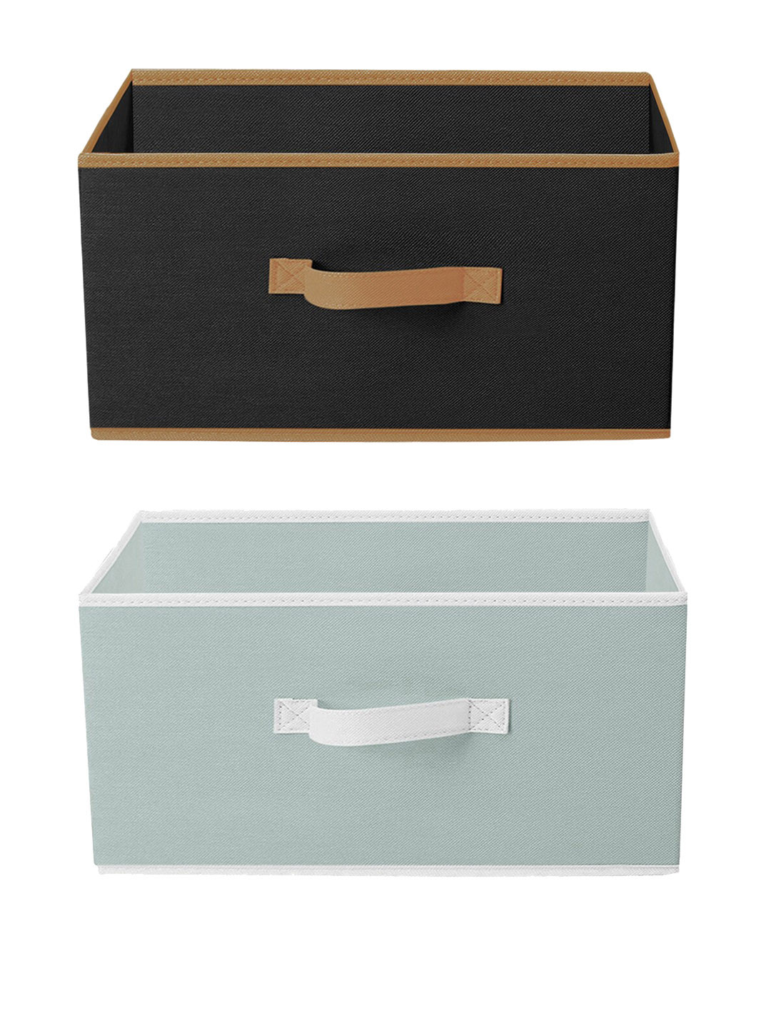 Buy Kuber Industries Set Of 6 Solid Rectangular Foldable Storage ...