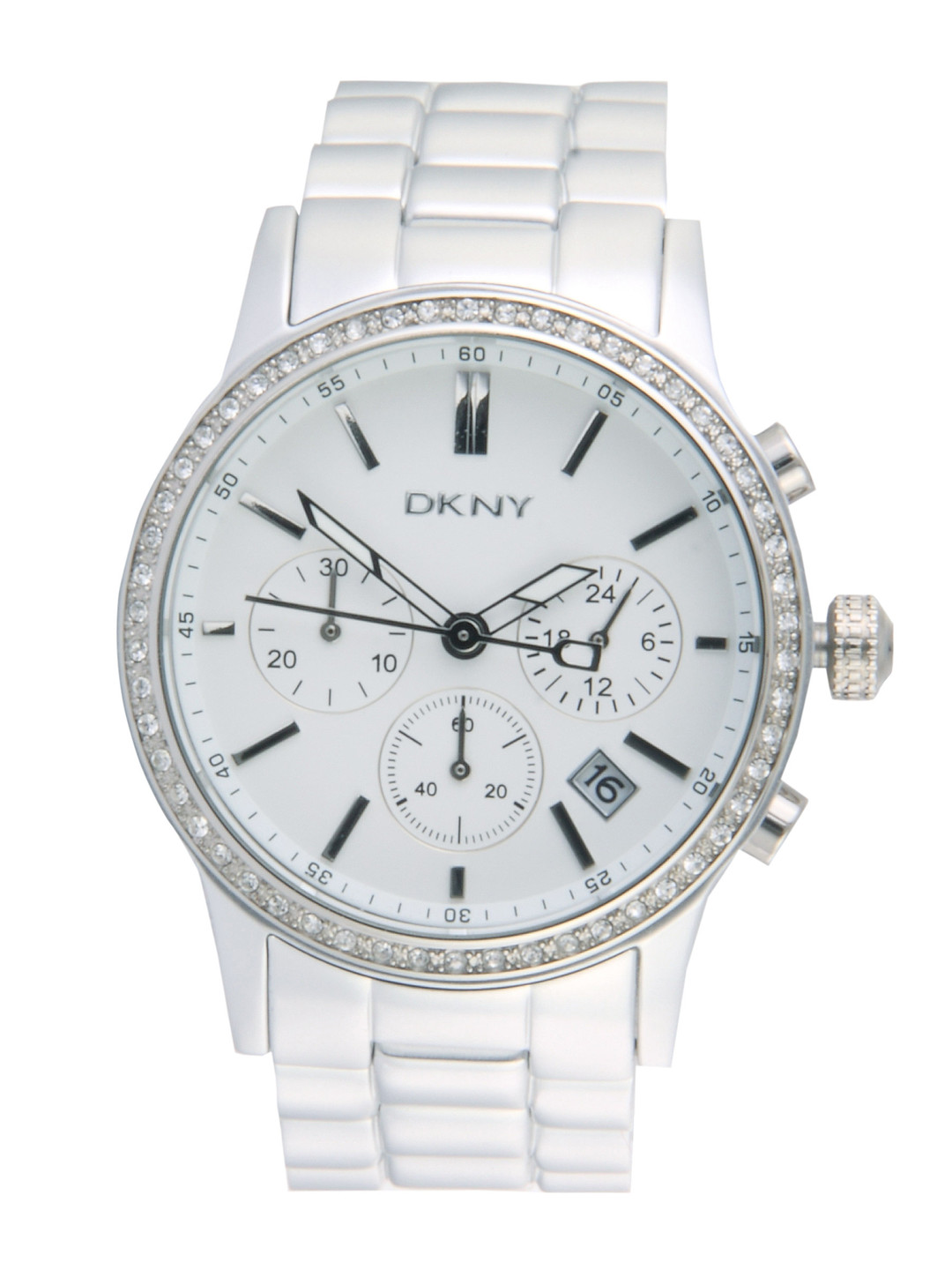 Buy DKNY Women White Dial Chronograph Watch NY8321 - Watches for Women ...