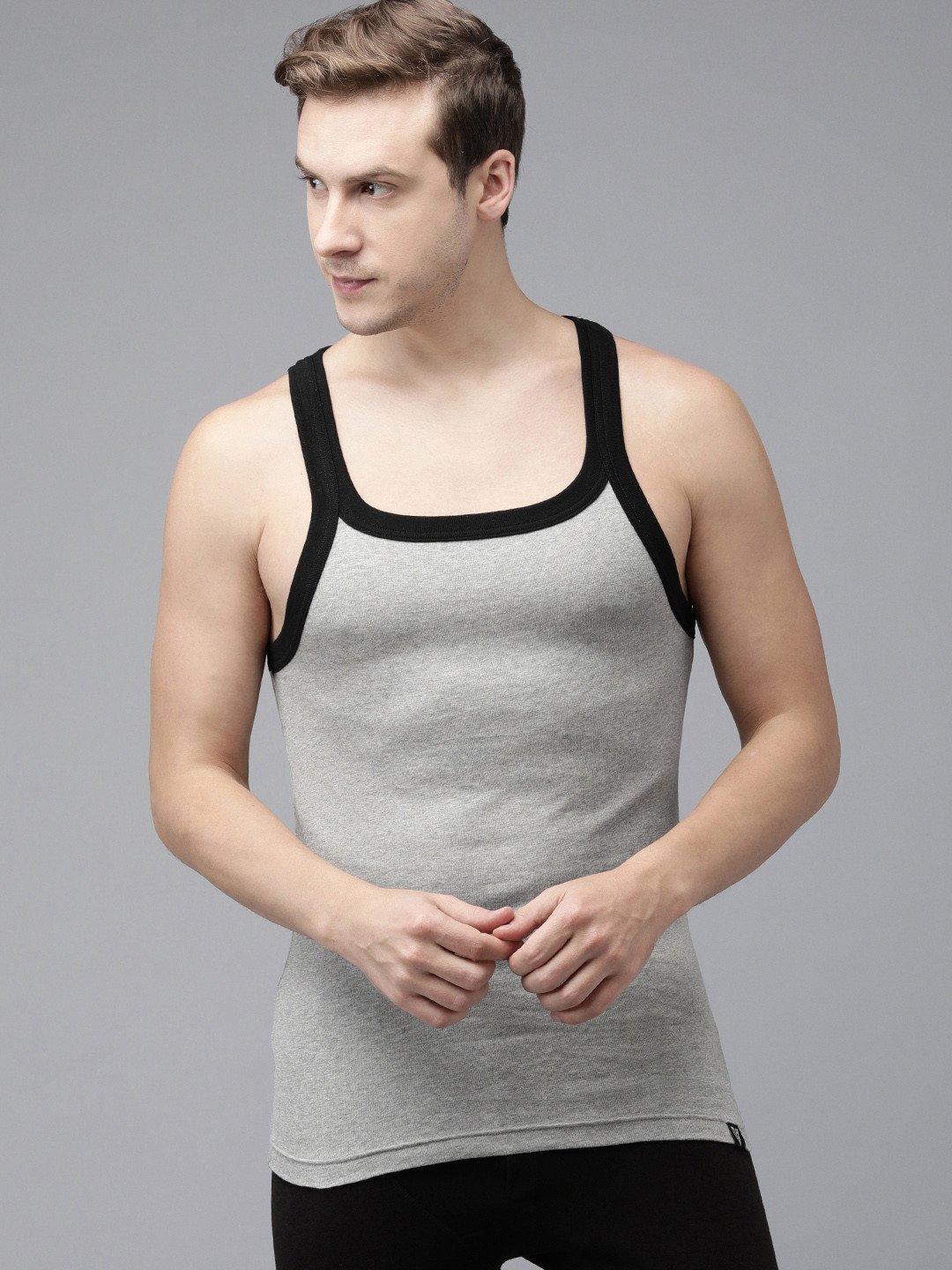 Buy Van Heusen Athleisure Pure Cotton Quick Dry Round Neck Vest ...