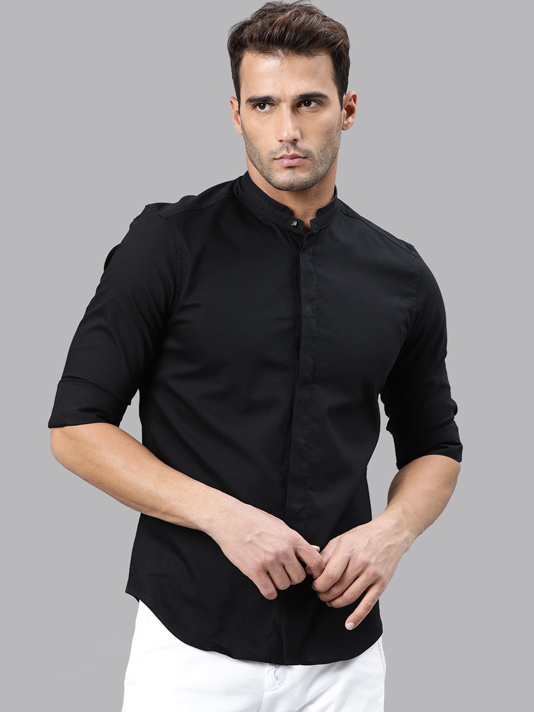 Buy Rare Rabbit Men Prime Slim Fit Opaque Shirt Shirts For Men