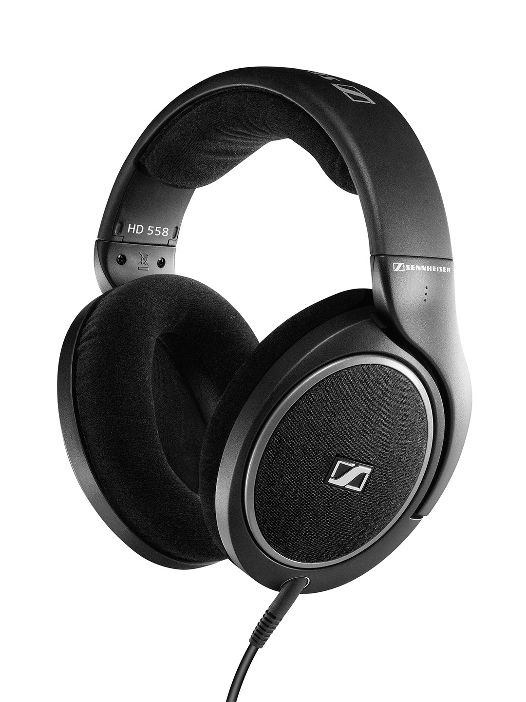 Buy Sennheiser Black HD 558 WEST Headphones - Headphones for Unisex ...
