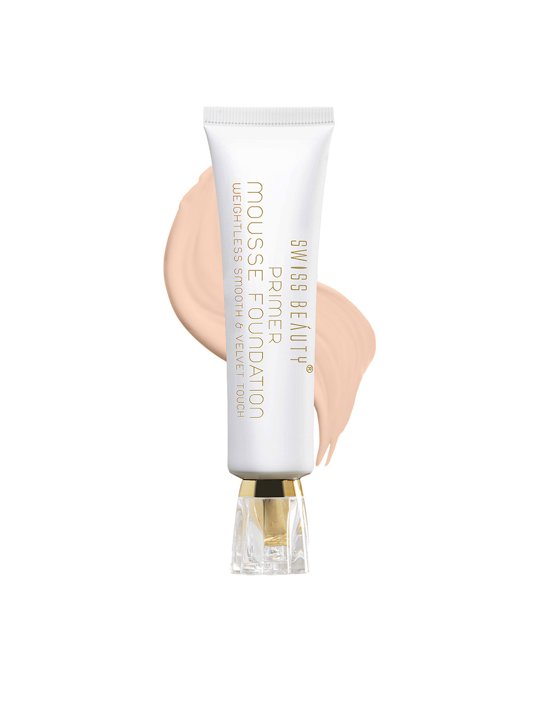 Buy SWISS BEAUTY Primer Mousse Foundation Natural Beige 03 - Foundation ...