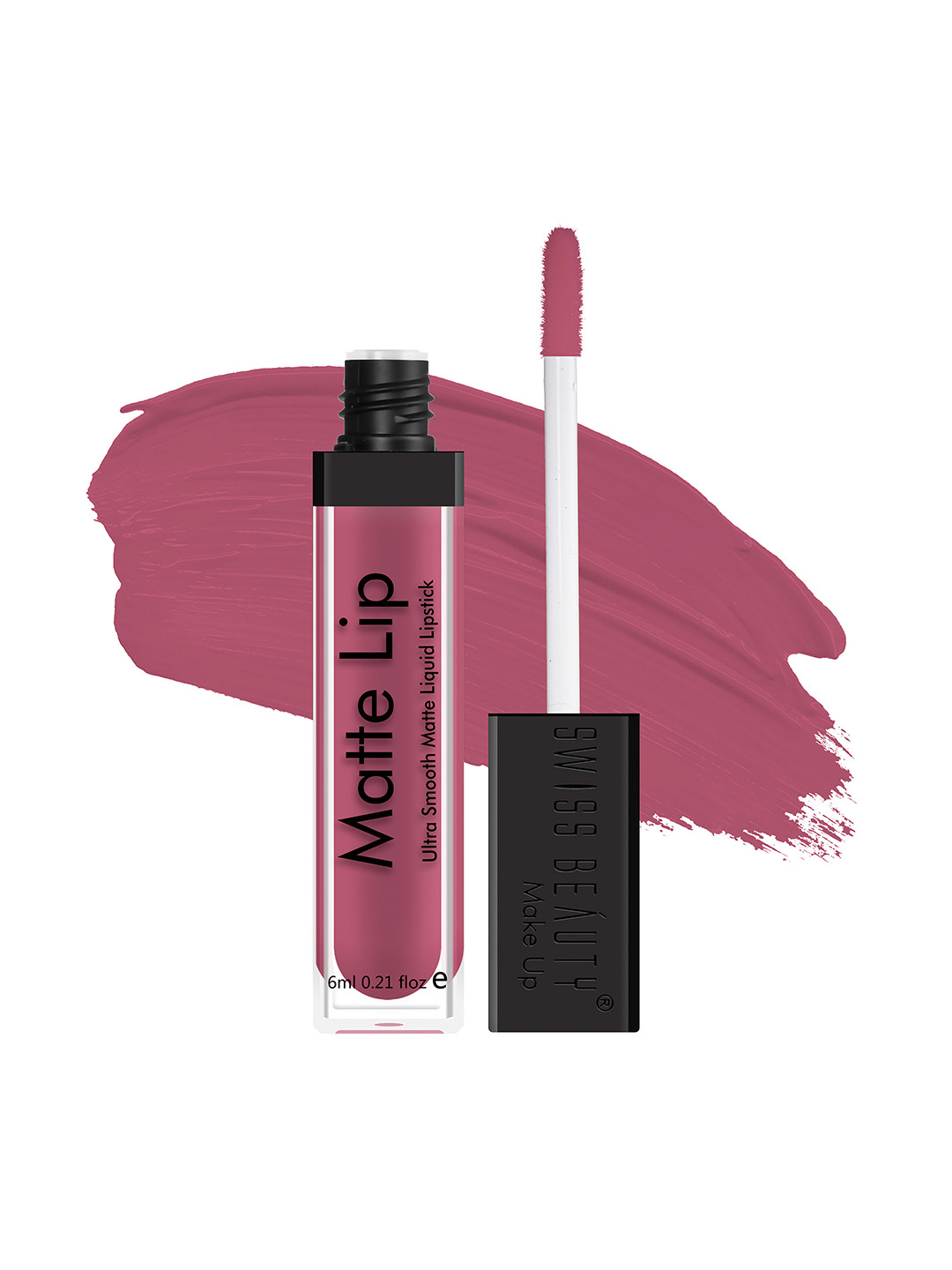Buy SWISS BEAUTY Ultra Smooth Matte Liquid Lipstick 6 Ml Mauve Pink 12 ...