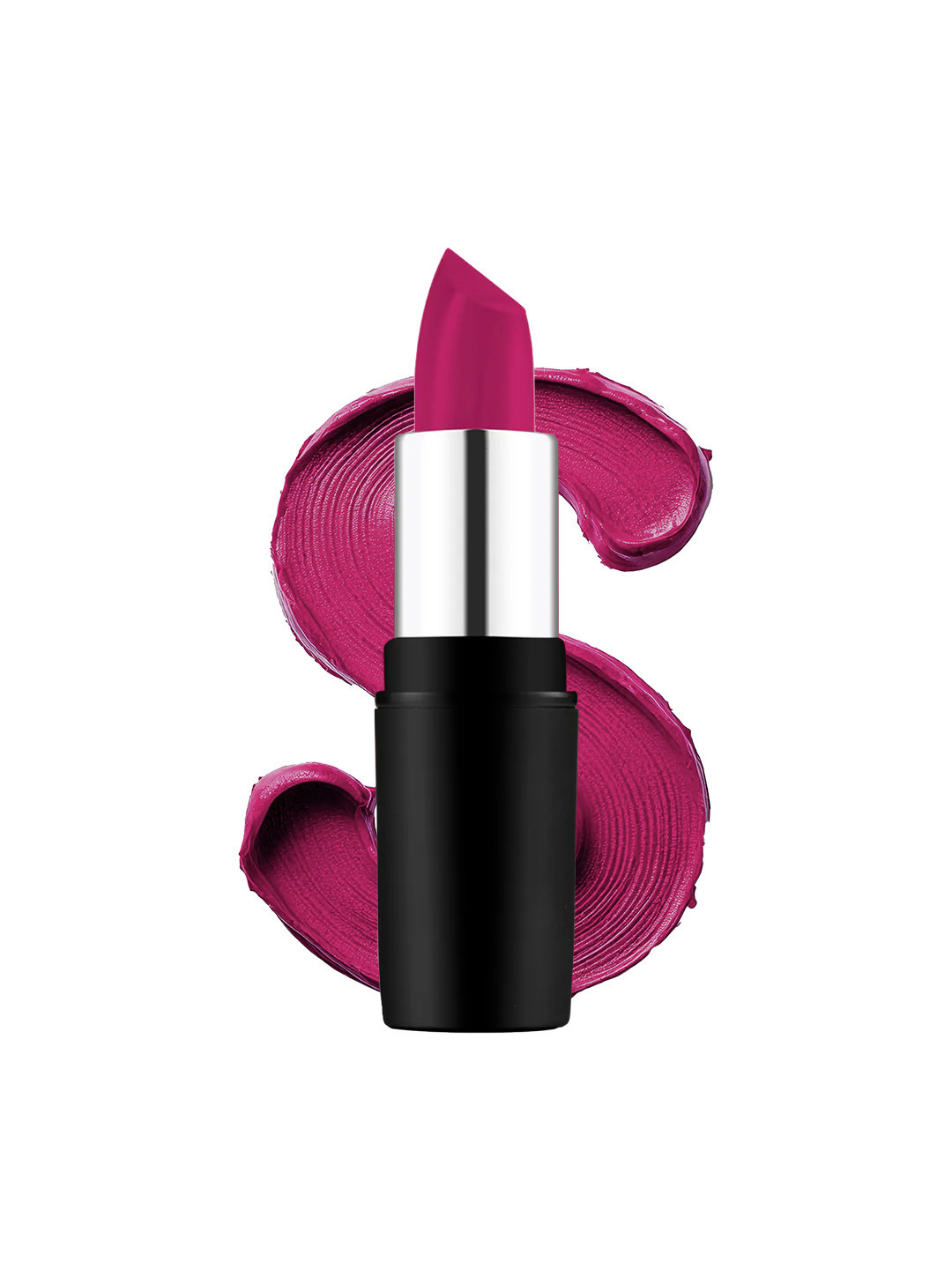 Buy SWISS BEAUTY Pure Matte Lipstick Fuchsia Pink 204 - Lipstick for ...