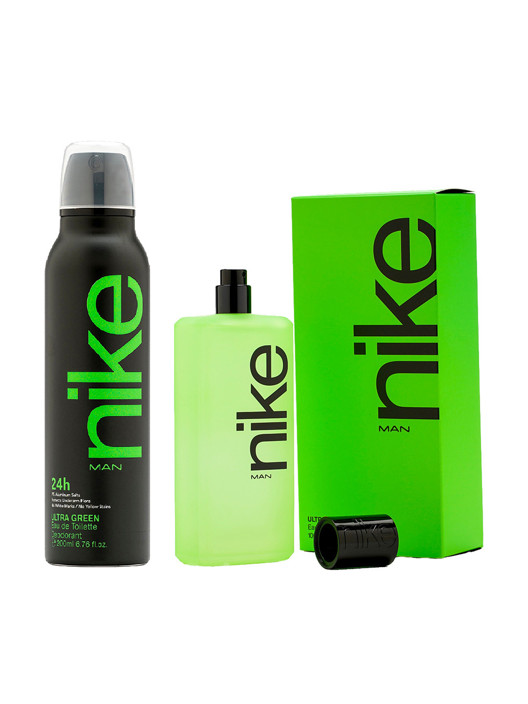 Buy Nike Fragrances Men Ultra Green Man Deodarant & Eau De Toilette 300 ...