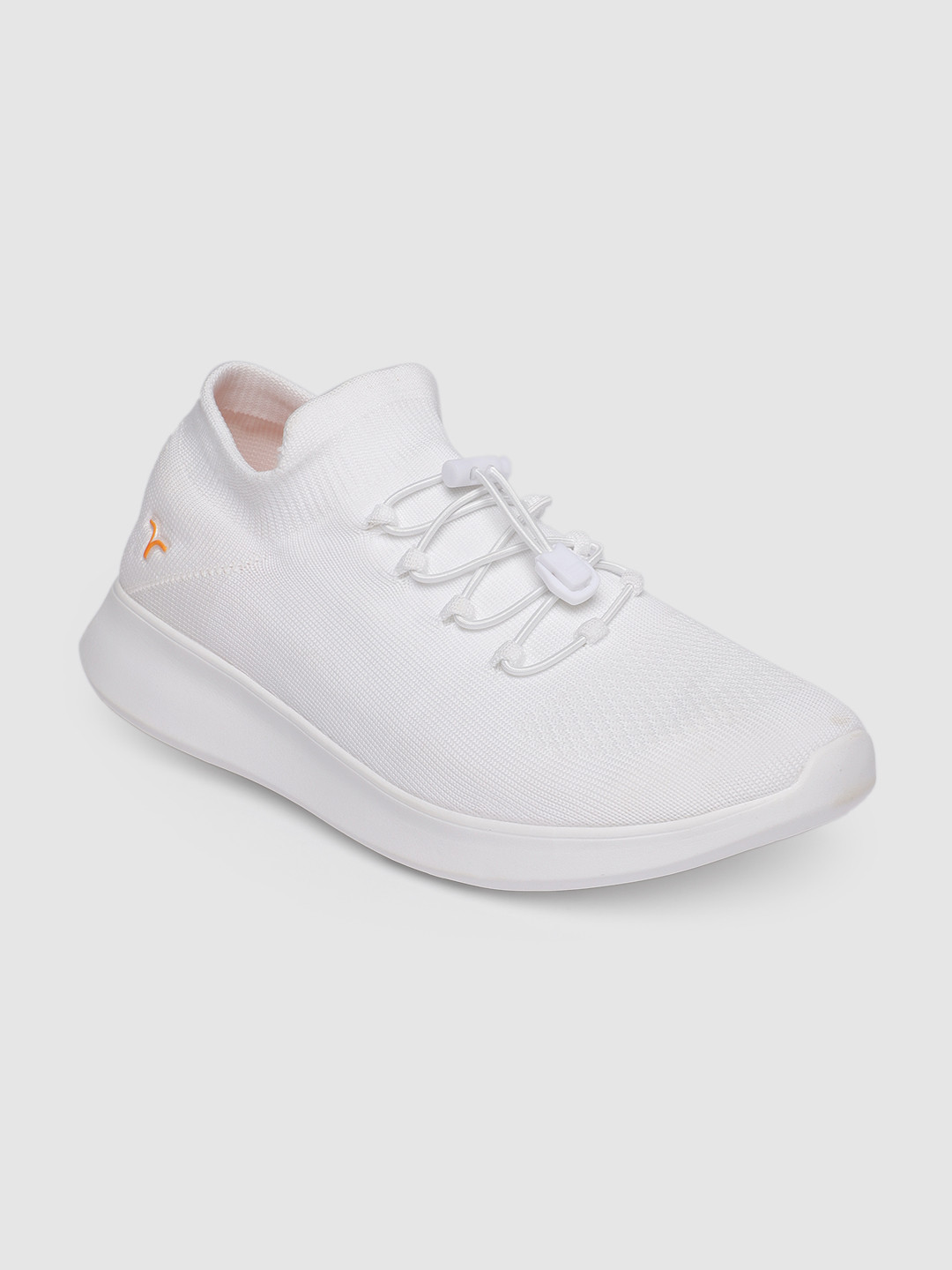 Buy Flying Machine Men Off White Textile Walking Shoes - Sports Shoes ...