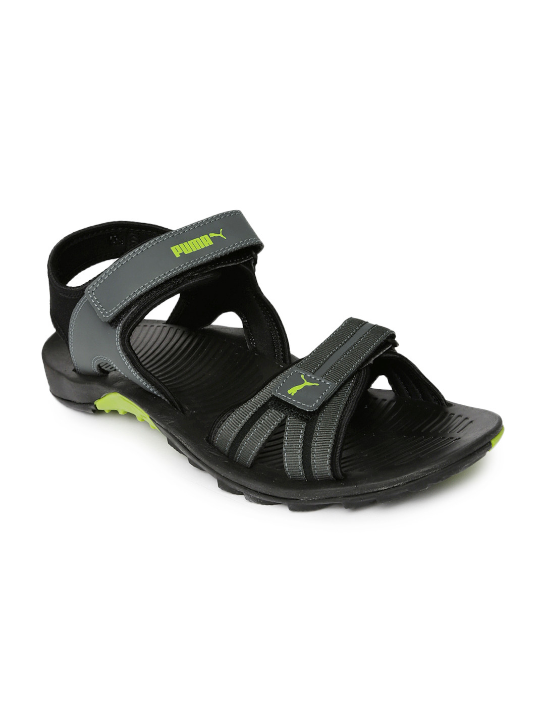 Buy PUMA Men Grey Comfy Sports Sandals - Sports Sandals for Men 1559514 ...