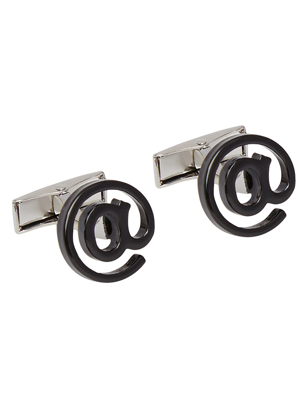 Buy Park Avenue Black Symbol Cufflink - Cufflinks for Men 15609368 | Myntra