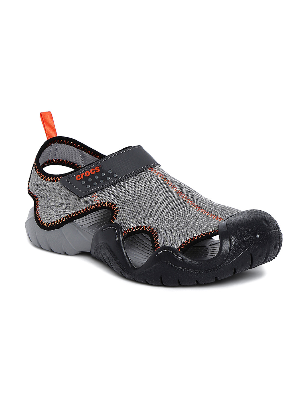 Buy Crocs Swiftwater Men Grey Sandals - Sandals for Men 1562713 | Myntra