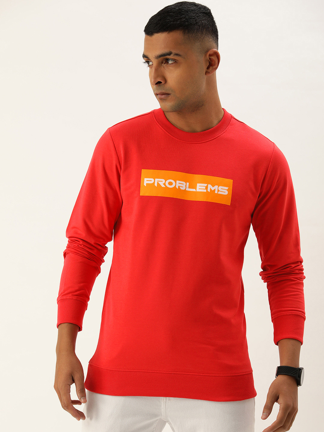 Buy FOREVER 21 Printed Sweatshirt - Sweatshirts for Men 15628040 | Myntra