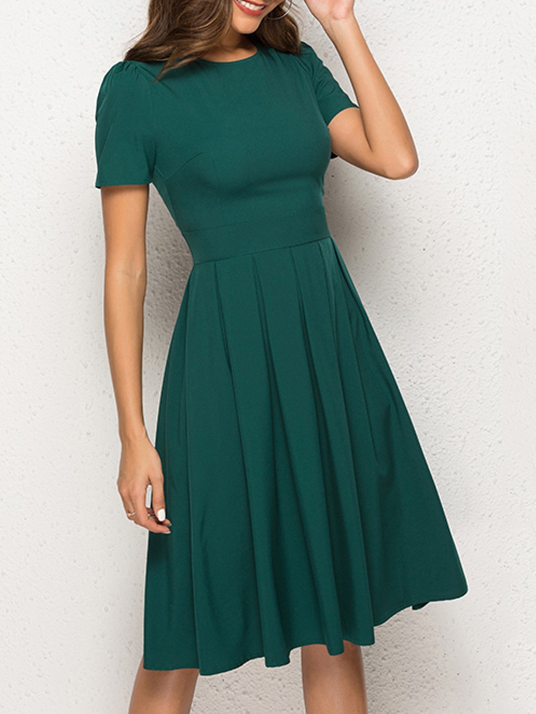 Buy Urbanic Green Solid Dress Dresses For Women 15629840 Myntra