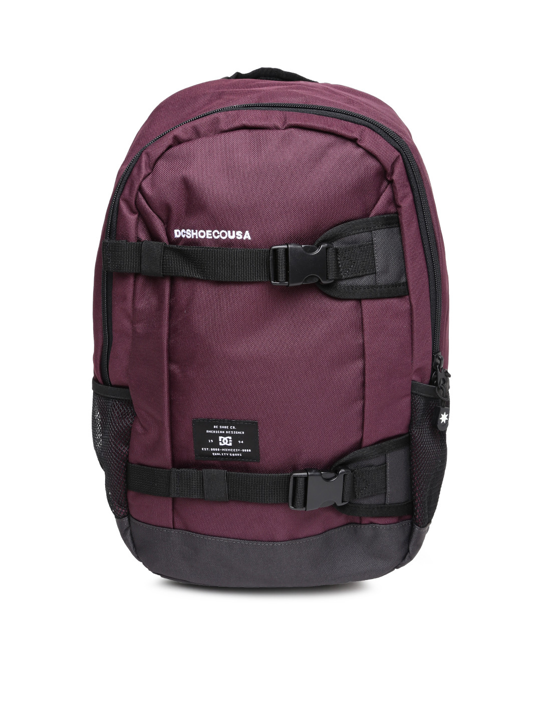 Buy DC Men Burgundy Grind II Backpack - Backpacks for Men 1565693 | Myntra