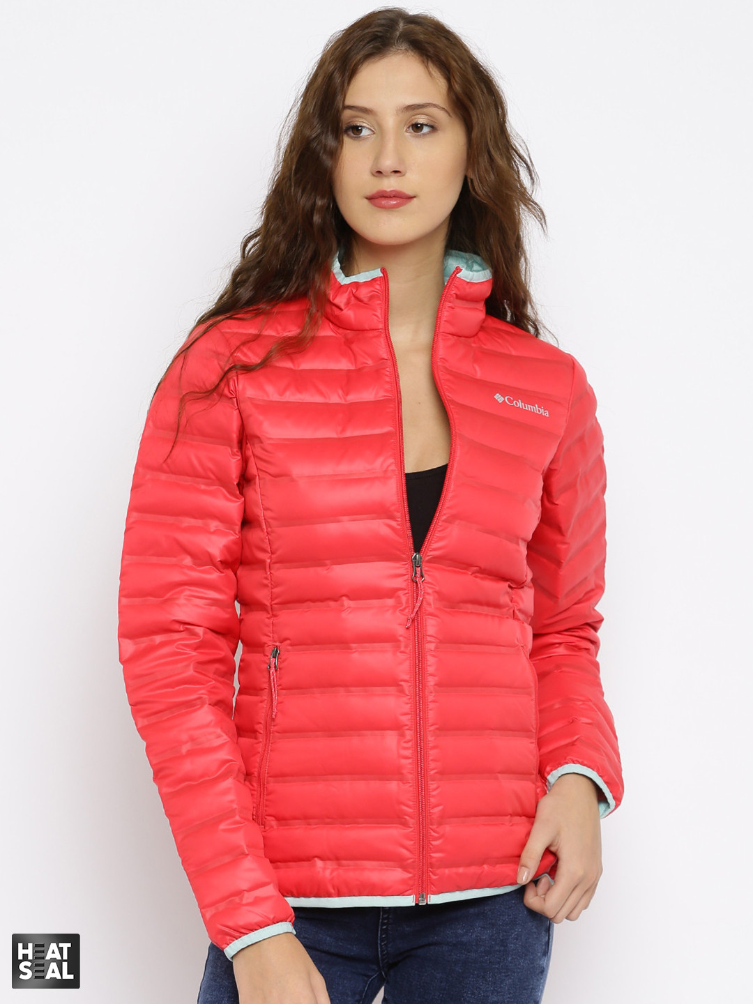 Buy Columbia Women Red Flash Forward Down Winter & Outdoor Hiking ...