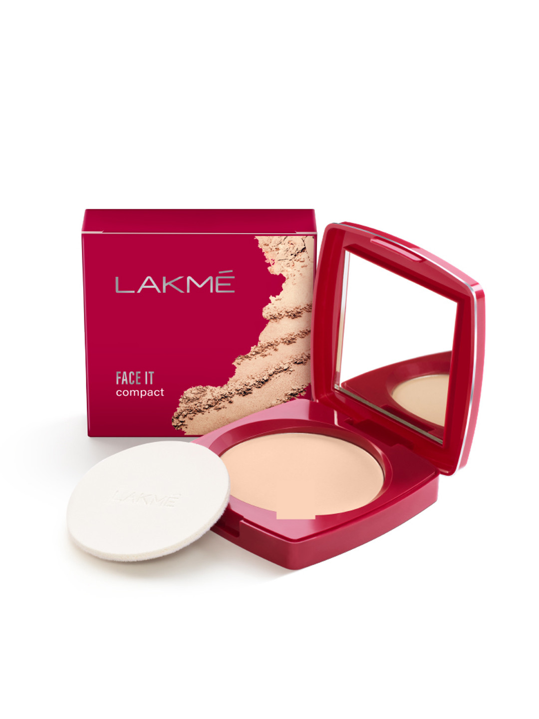 Buy Lakme Face It Matte Finish Compact Natural Shell - Compact for ...