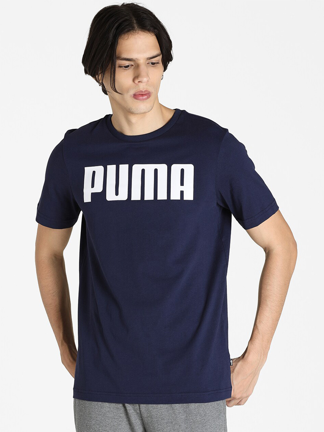 Buy Puma Typography Printed Regular Fit T Shirt - Tshirts for Men ...