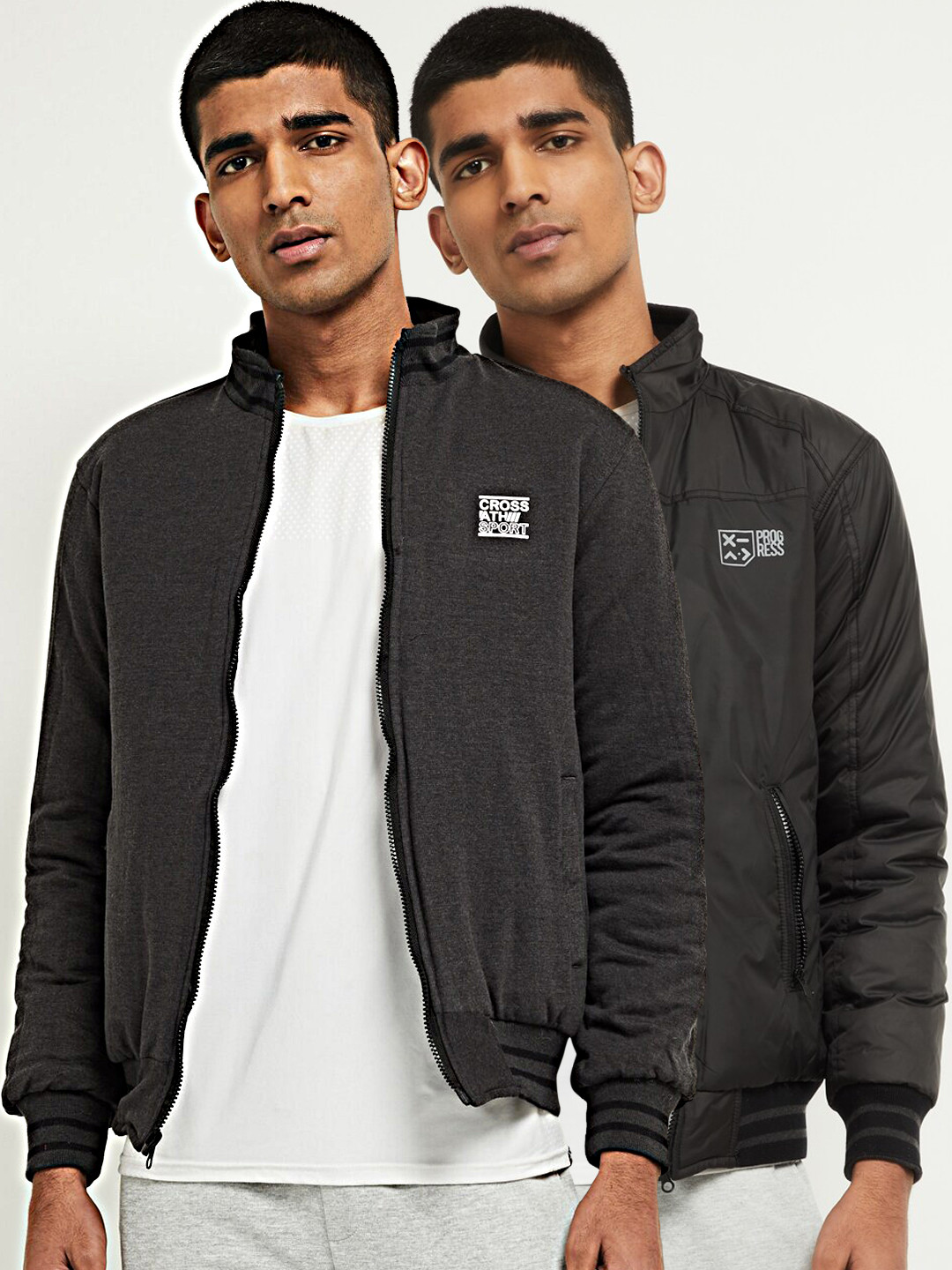 Buy Max Men Black Reversible Bomber Jacket - Jackets for Men 15694454 ...