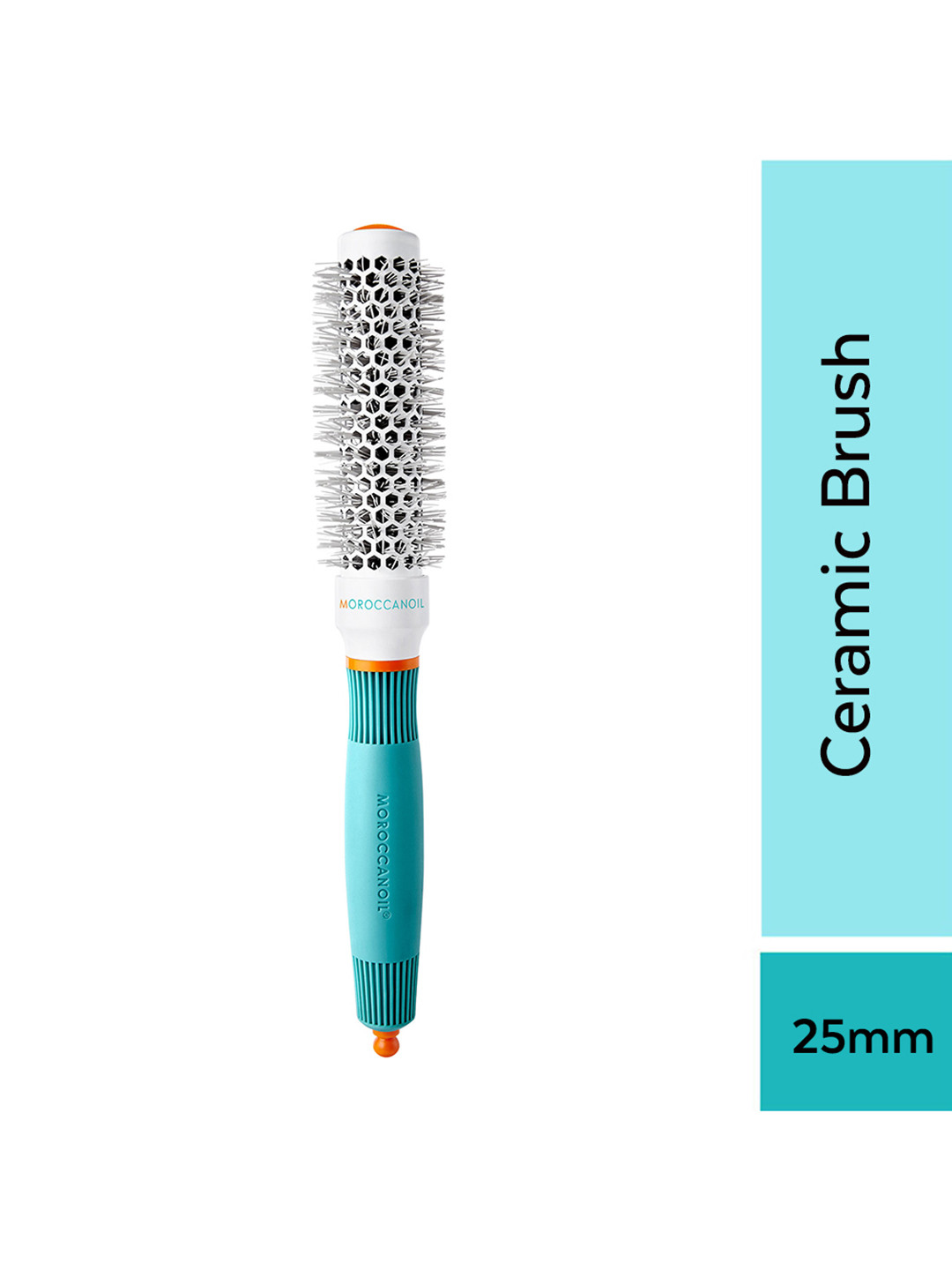 Buy MOROCCANOIL Ceramic Round Hair Brush 25mm Blue - Hair Brush And ...